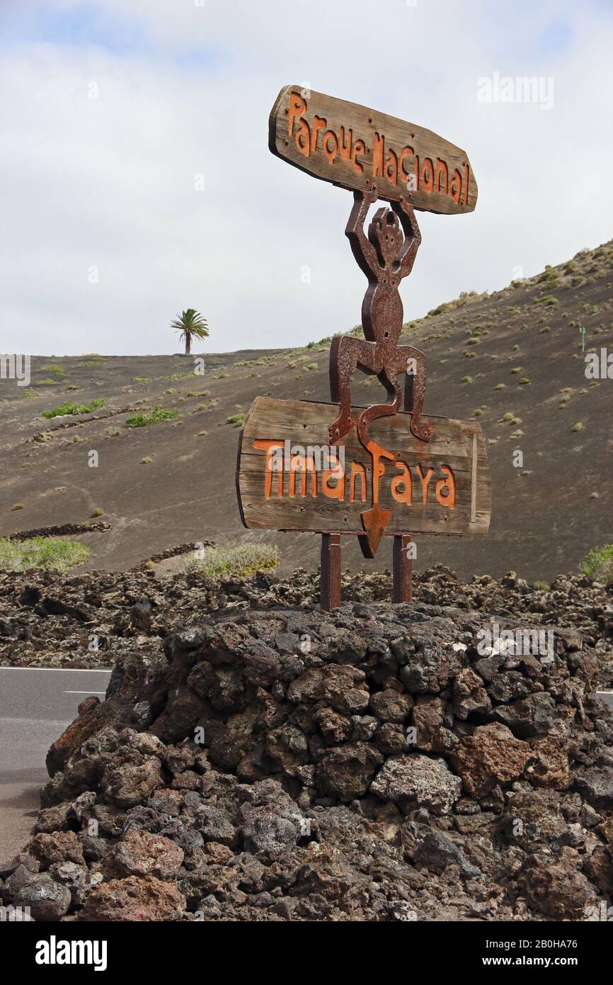 Lanzarote sign hi-res stock photography and images - Alamy