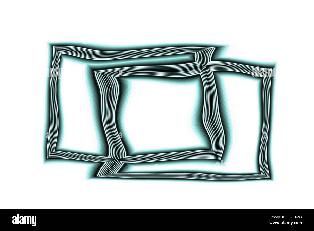 Digital art, abstract objects with soft lighting, Germany Stock Photo ...