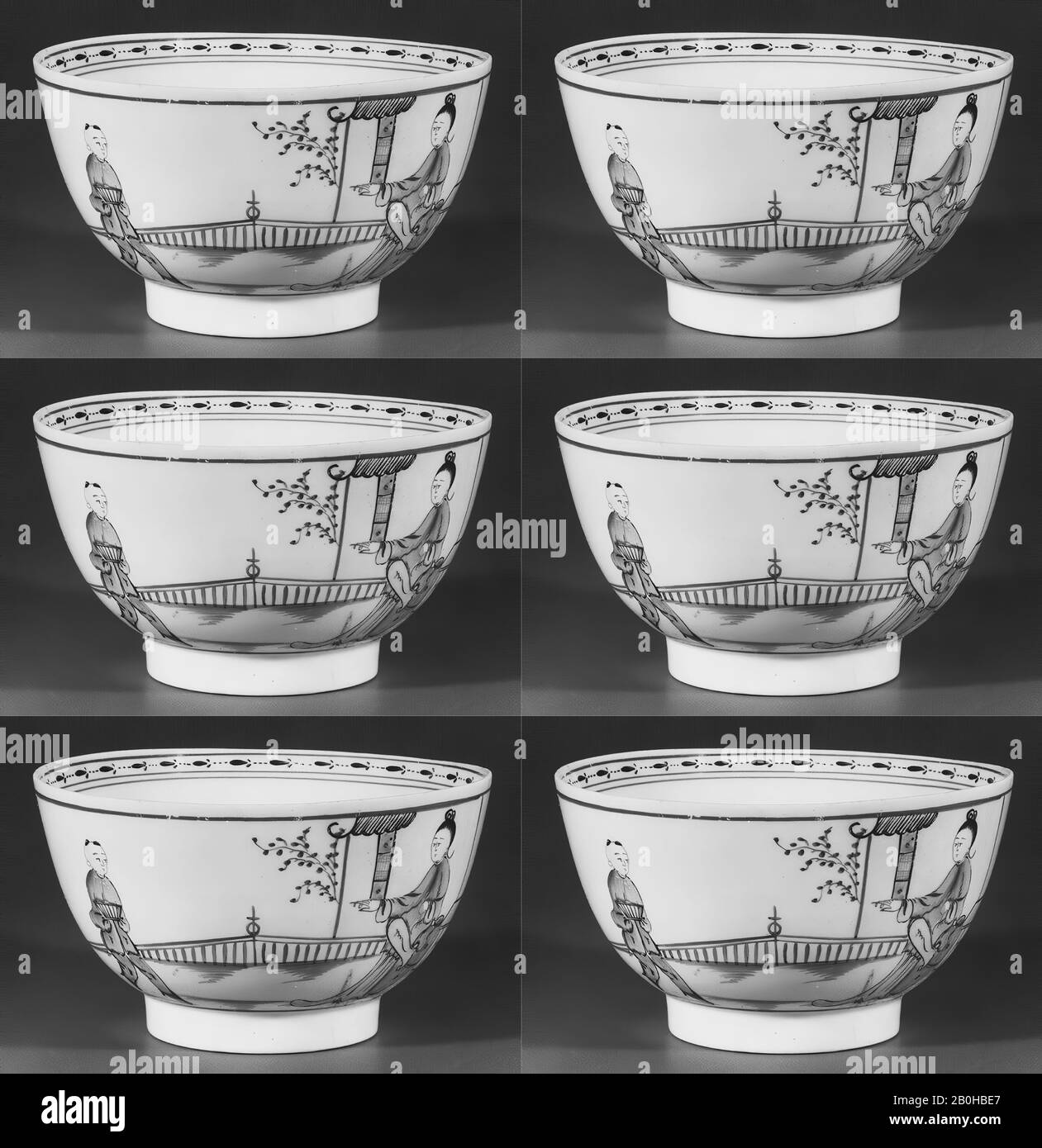 Lowestoft, Sugar bowl (?) (part of a service), British, Lowestoft ...