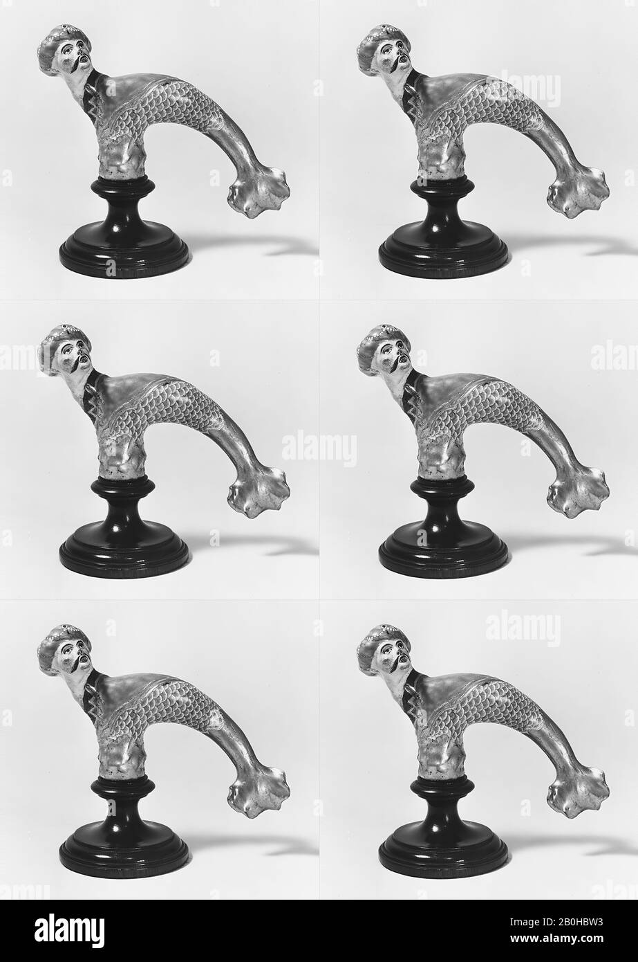 Kloster-Veilsdorf Porcelain Manufactory, Cane handle, German, Thuringia ...