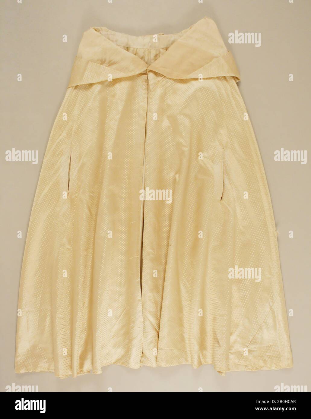 Domino, British, 18th century, British, silk Stock Photo - Alamy