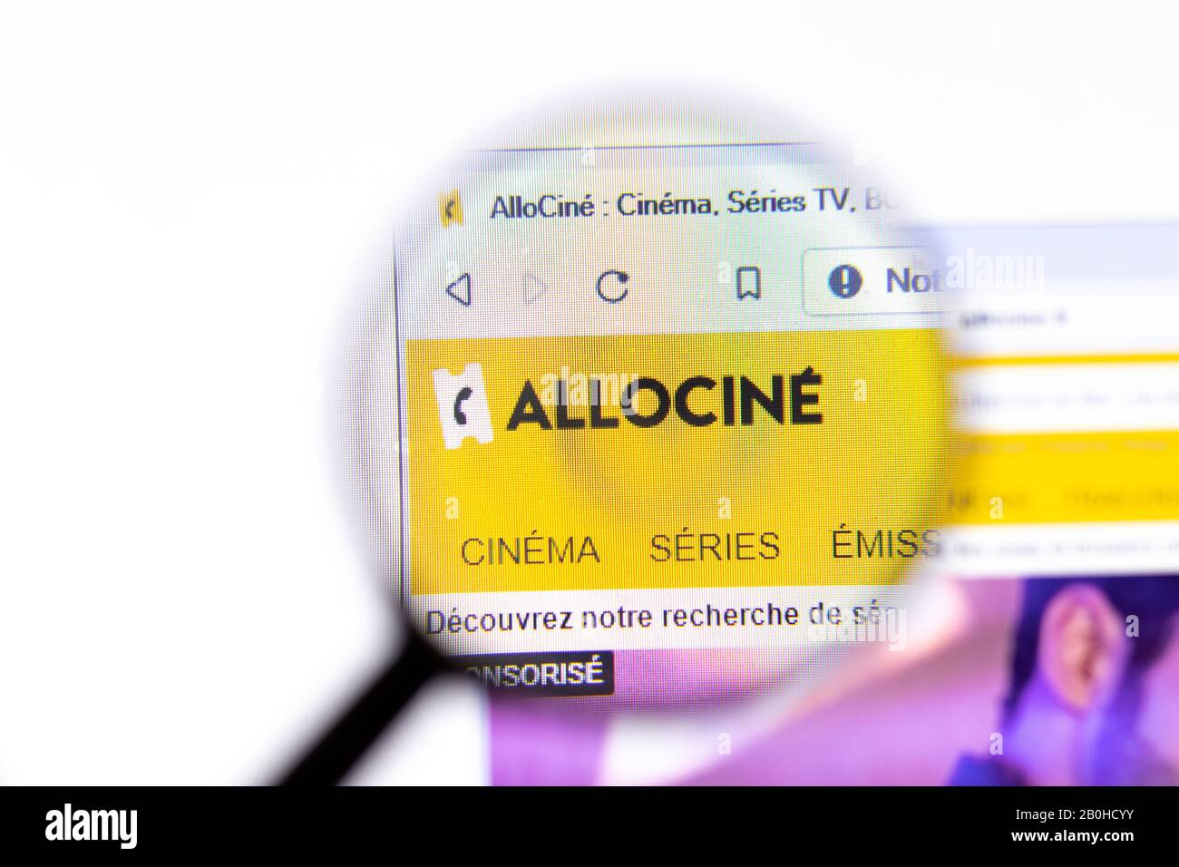 Allocine fr hi-res stock photography and images - Alamy