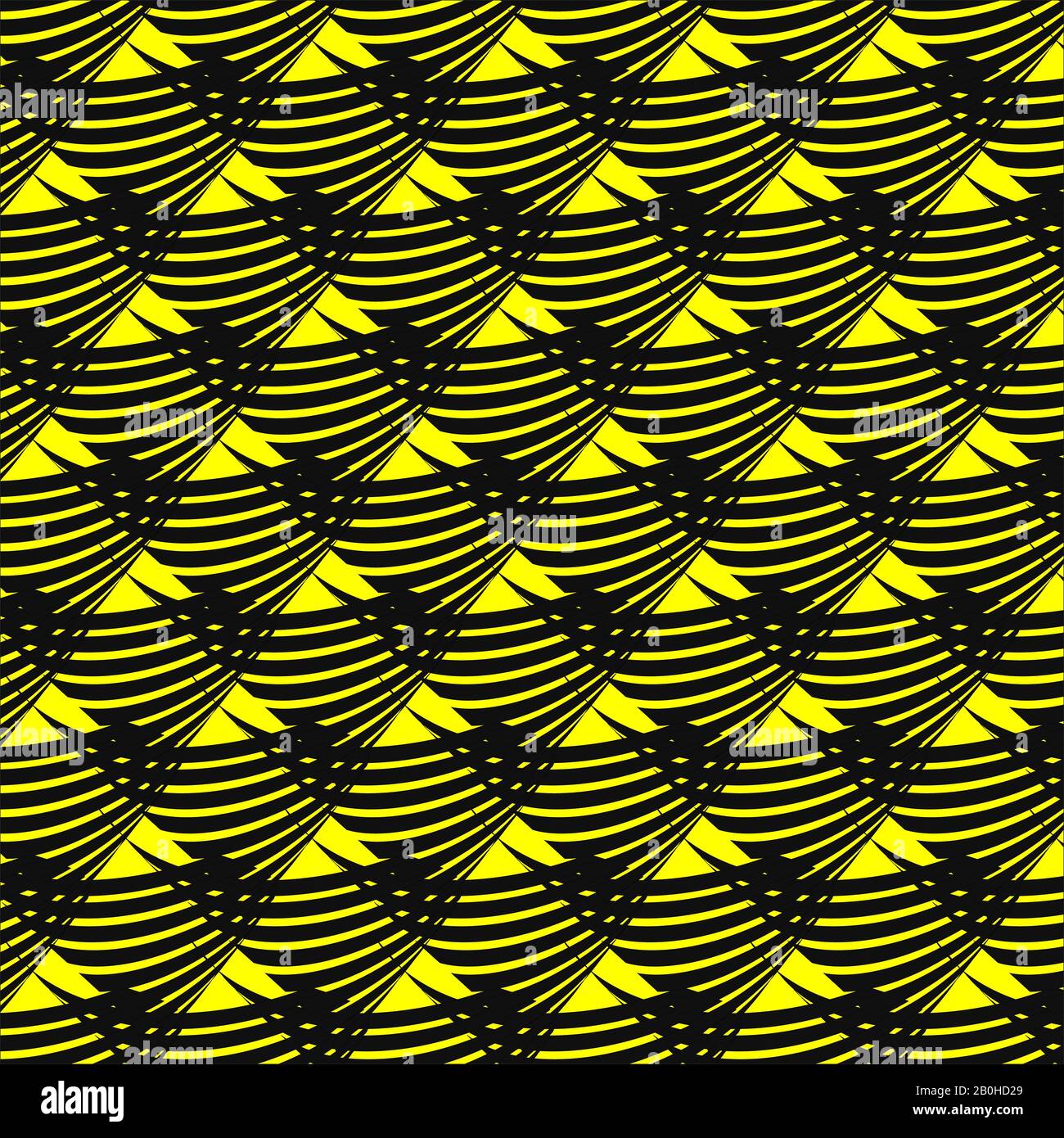 Yellow and Black Abstract Vector Pattern Stock Photo - Alamy
