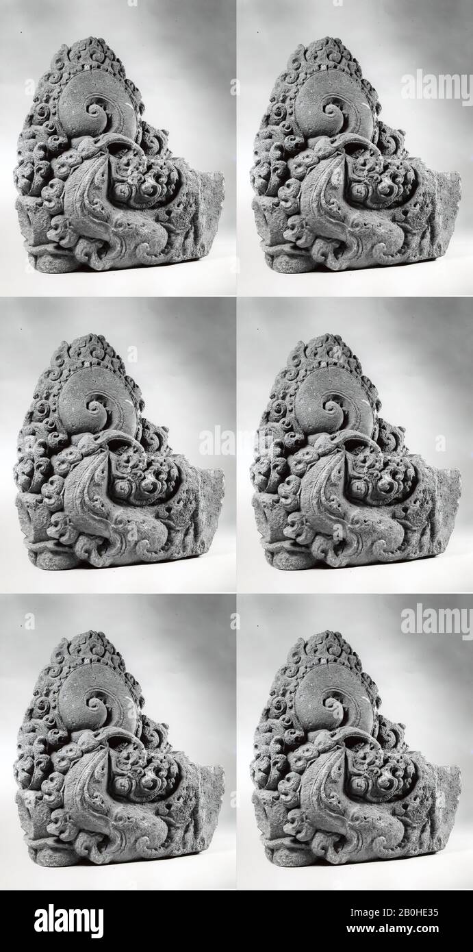 Water Spout in the Form of a Makara, Indonesia (Java), Central or ...