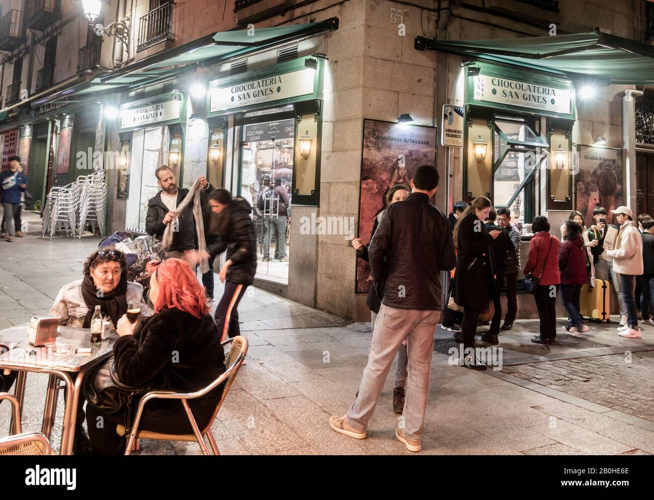 San gines chocolateria hi-res stock photography and images - Alamy