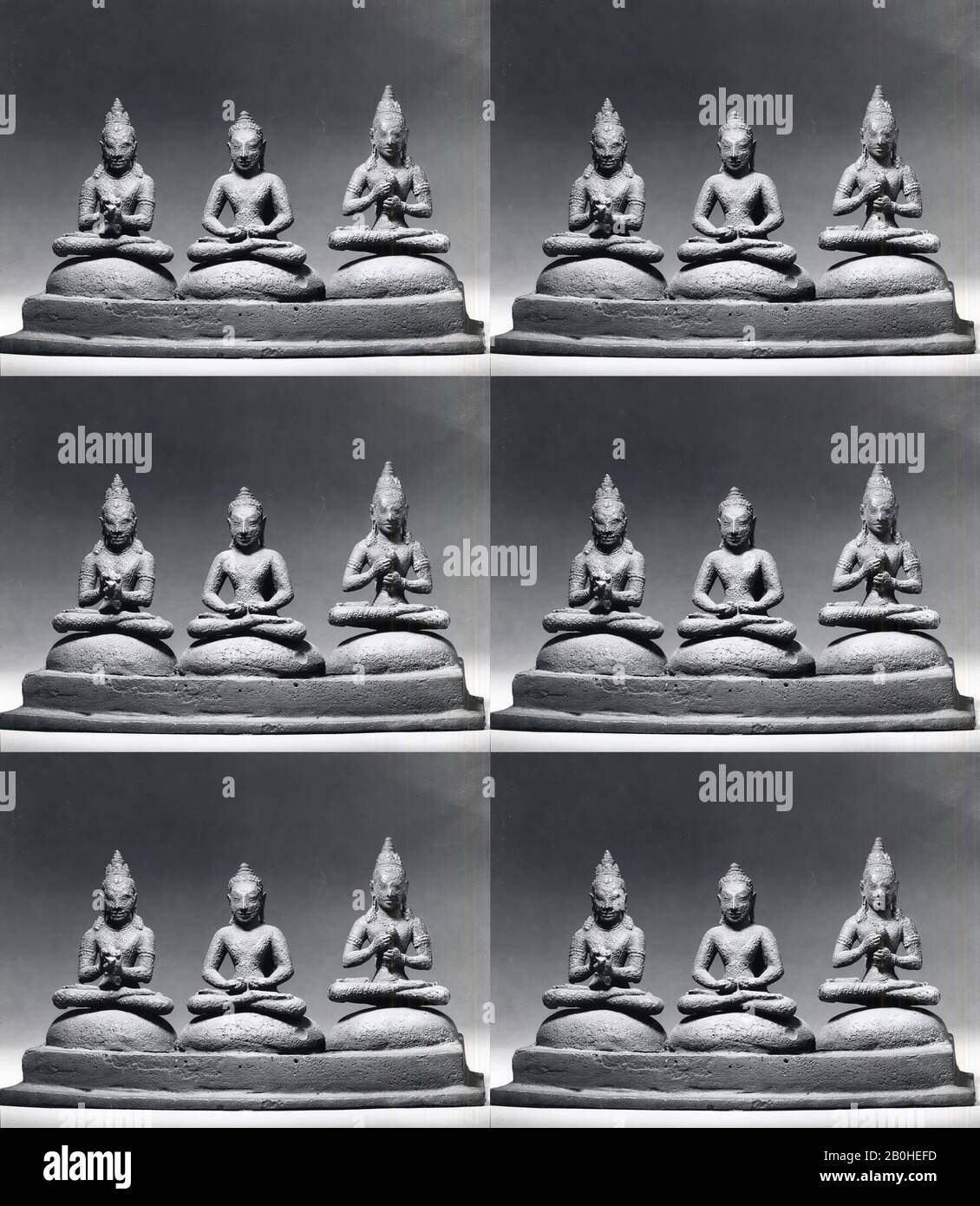 Buddhist trinity hi-res stock photography and images - Alamy