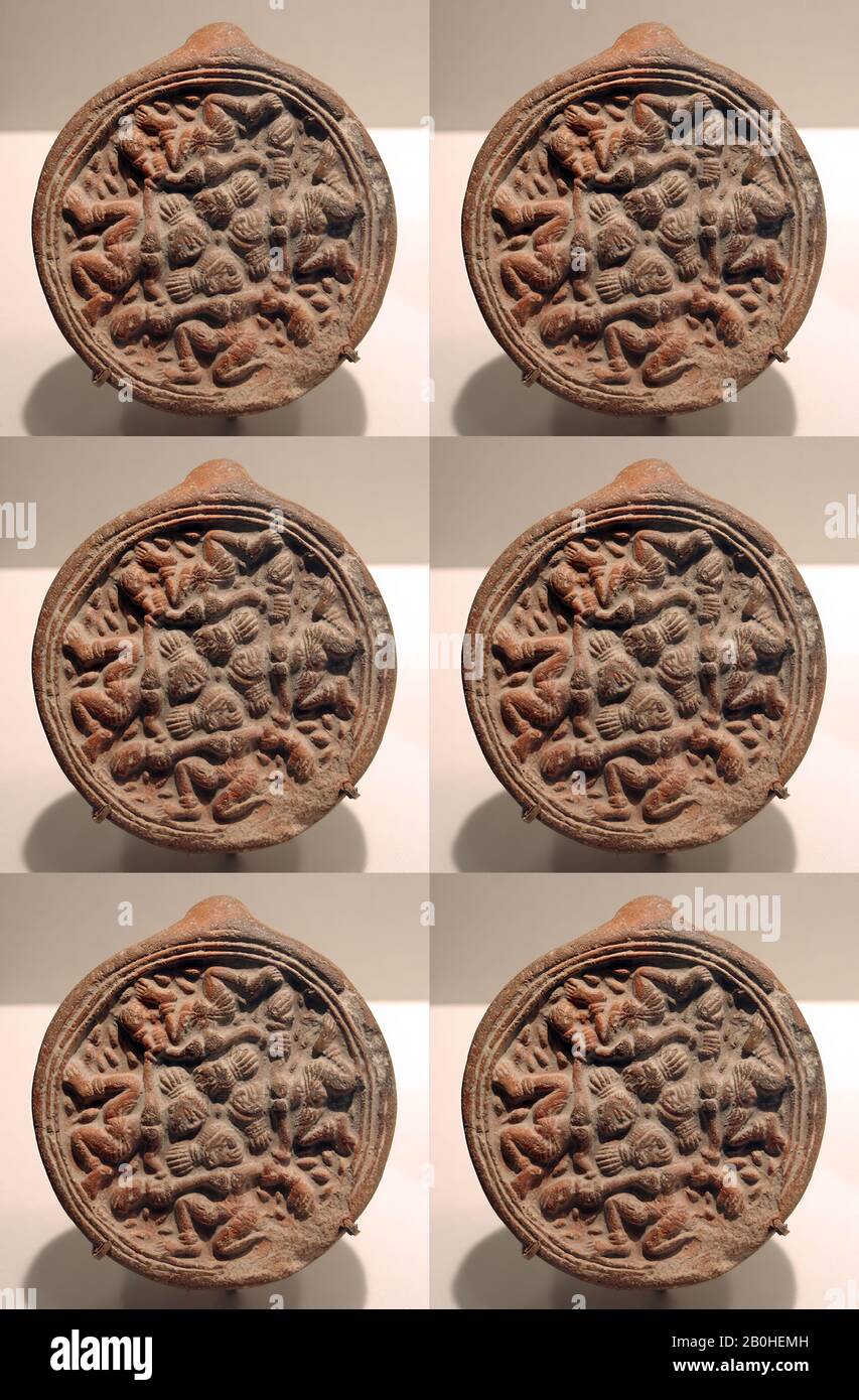 Auspicious Emblem with Four Dancing Figures, India (Uttar Pradesh ...