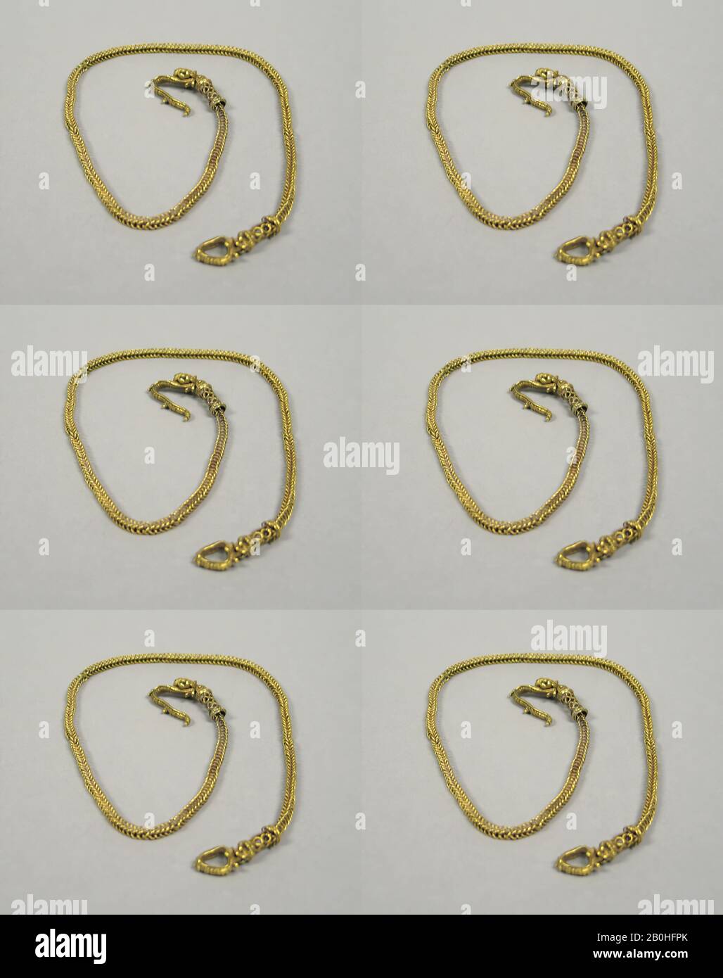 Braided Wire Chain with Clasp, Indonesia (Java), Eastern Javanese ...