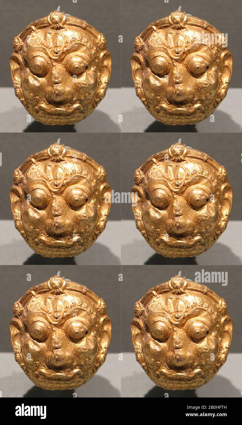 Rattle with Kala Head, Indonesia (Java), Eastern Javanese period, Date ...