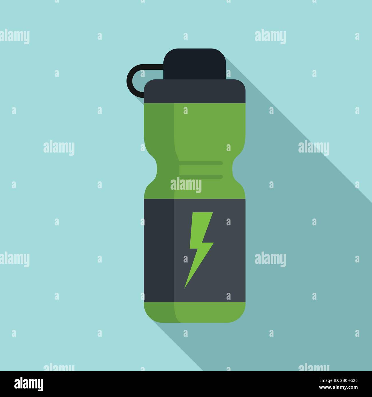 Boost energy drink icon. Flat illustration of boost energy drink vector ... Boost energy drink icon. Flat illustration of boost energy drink vector ...