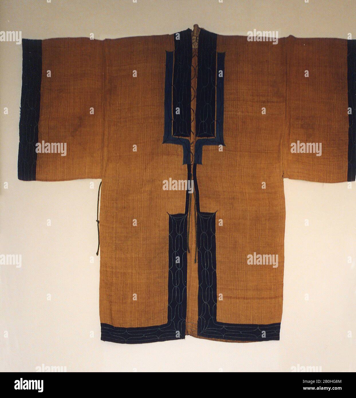 Robe, Japan (Ainu), 19th century, Japan (Ainu), appliquéd and ...