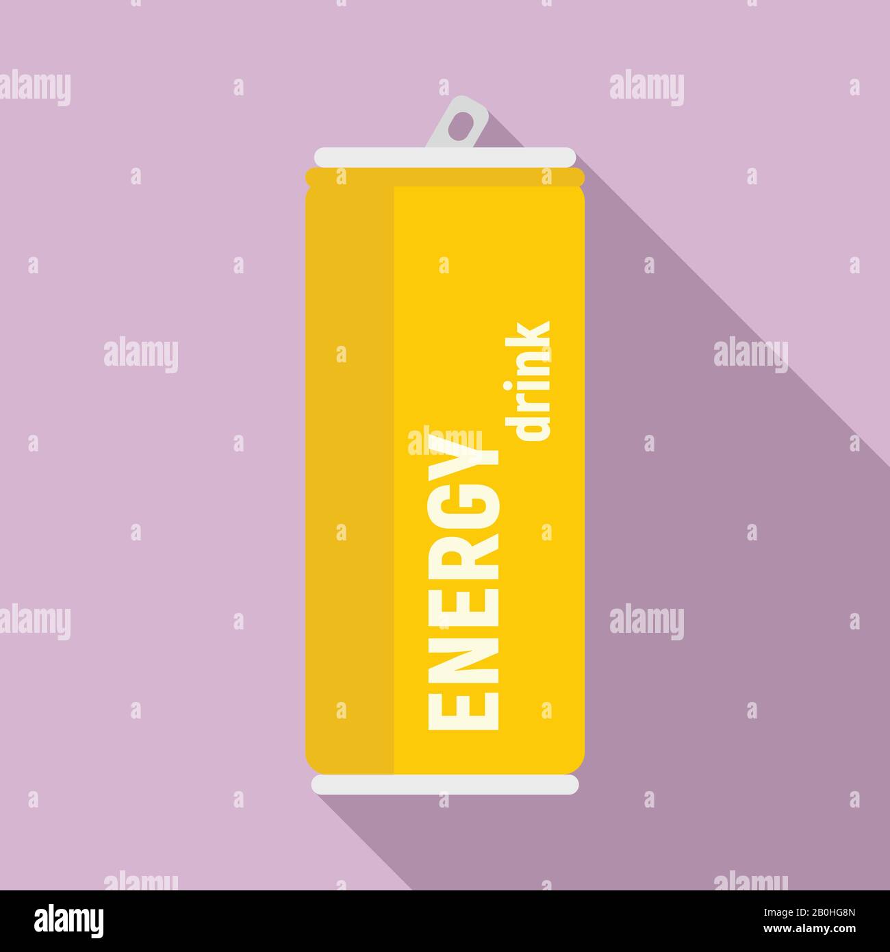 Tonic energy drink icon. Flat illustration of tonic energy drink vector ...