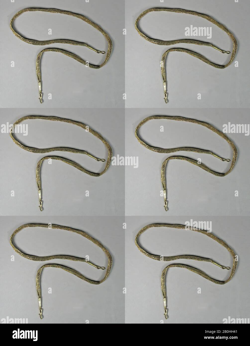 Chain, Loop-in-Loop, Trumpet Ends, Indonesia (Central Java), 8th–12th ...