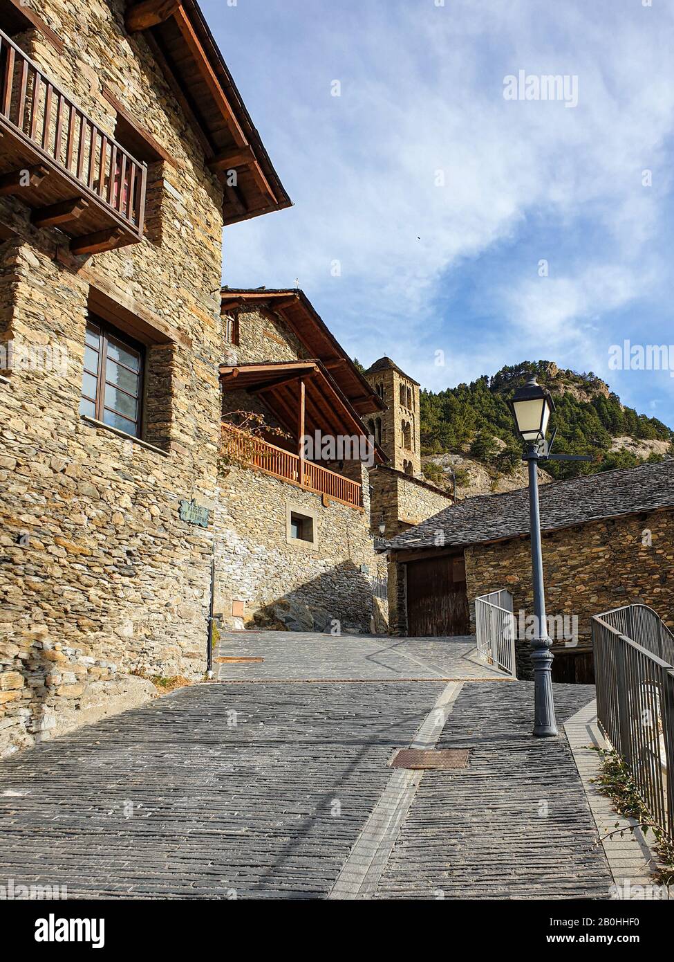 Pal Village in Andorra Pyrenees Mountains Stock Photo - Alamy