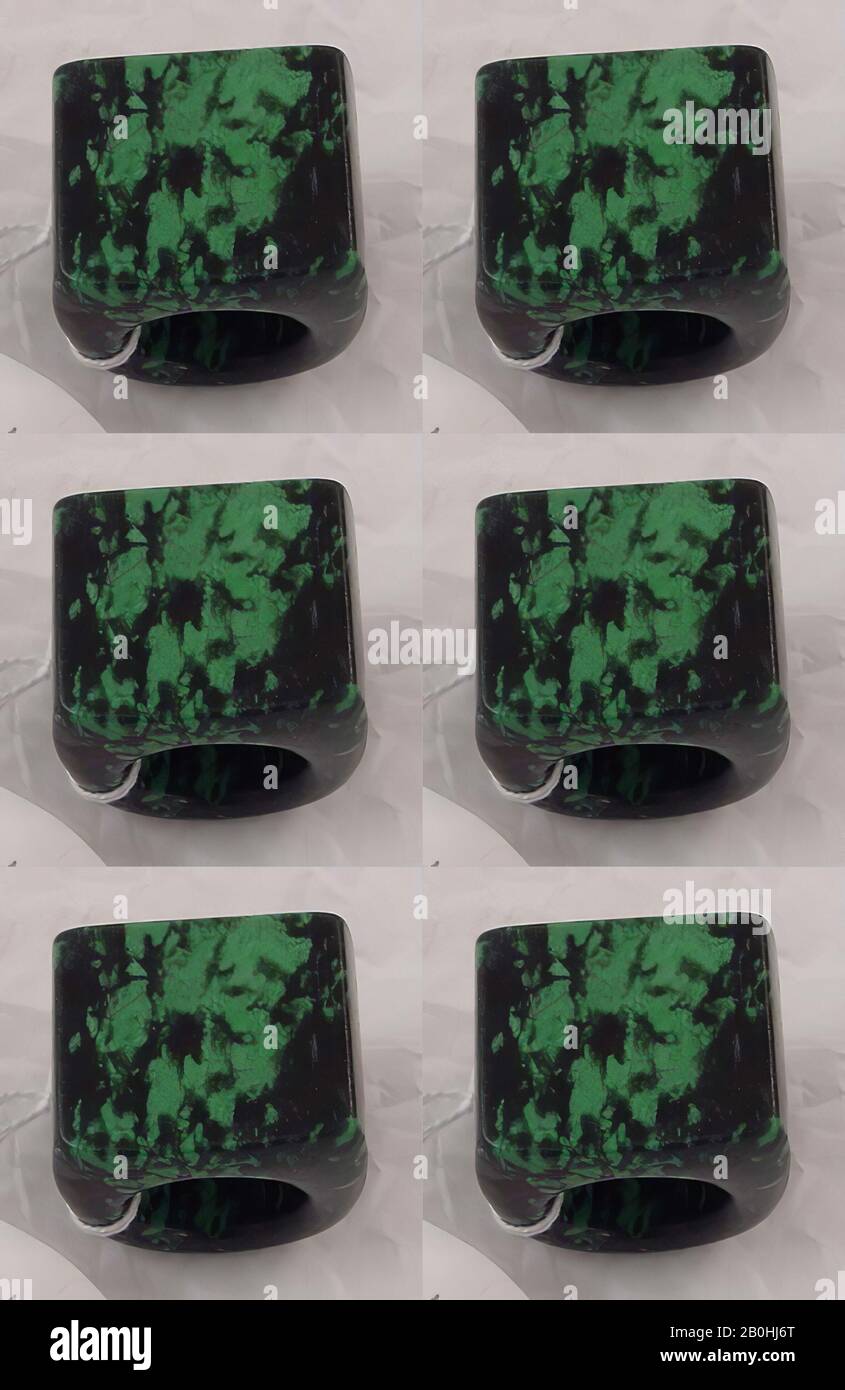 Ring, Chinese, probably 19th century, Chinese, turquoise Stock Photo ...