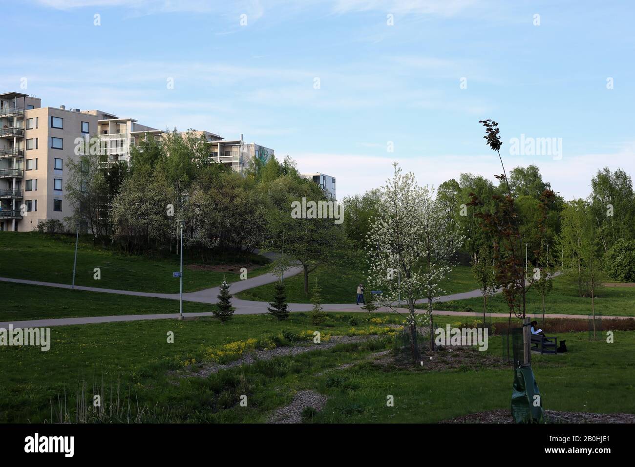 Beautiful springtime landscape photo showing the beauty of Matinkylä ...