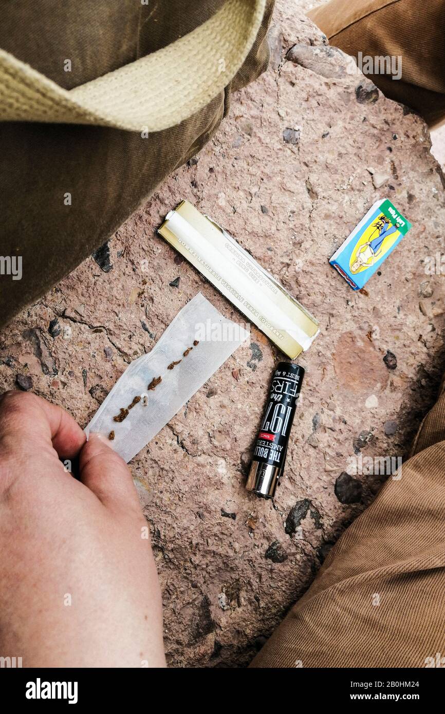 Morocco, Merzouga, hashish Stock Photo - Alamy