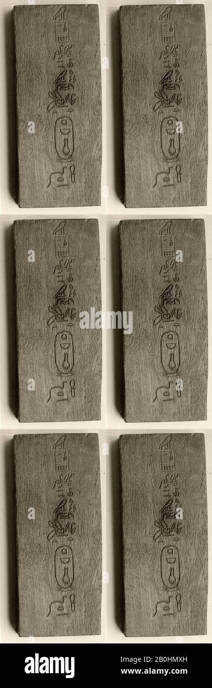 Foundation deposit tablet, Middle Kingdom, Dynasty 11, reign of ...