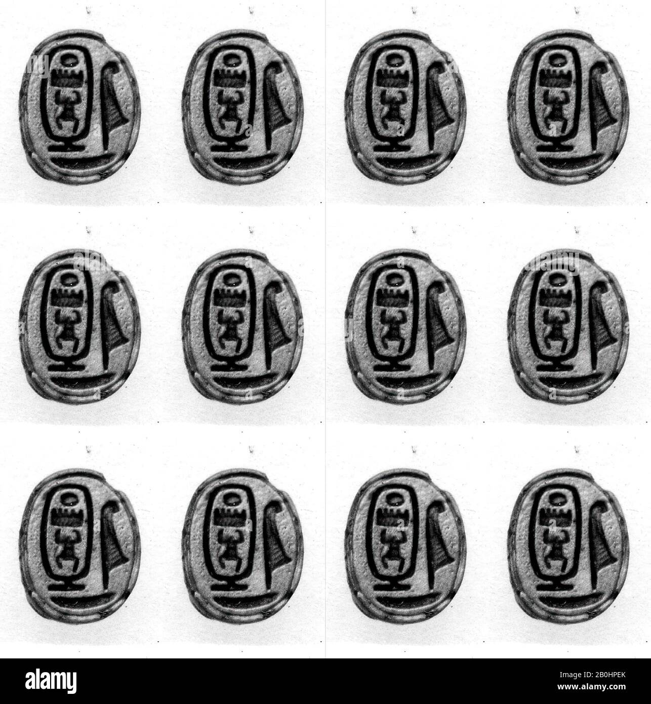 Scarab of Thutmose III, New Kingdom, Dynasty 18, reign of Thutmose III ...