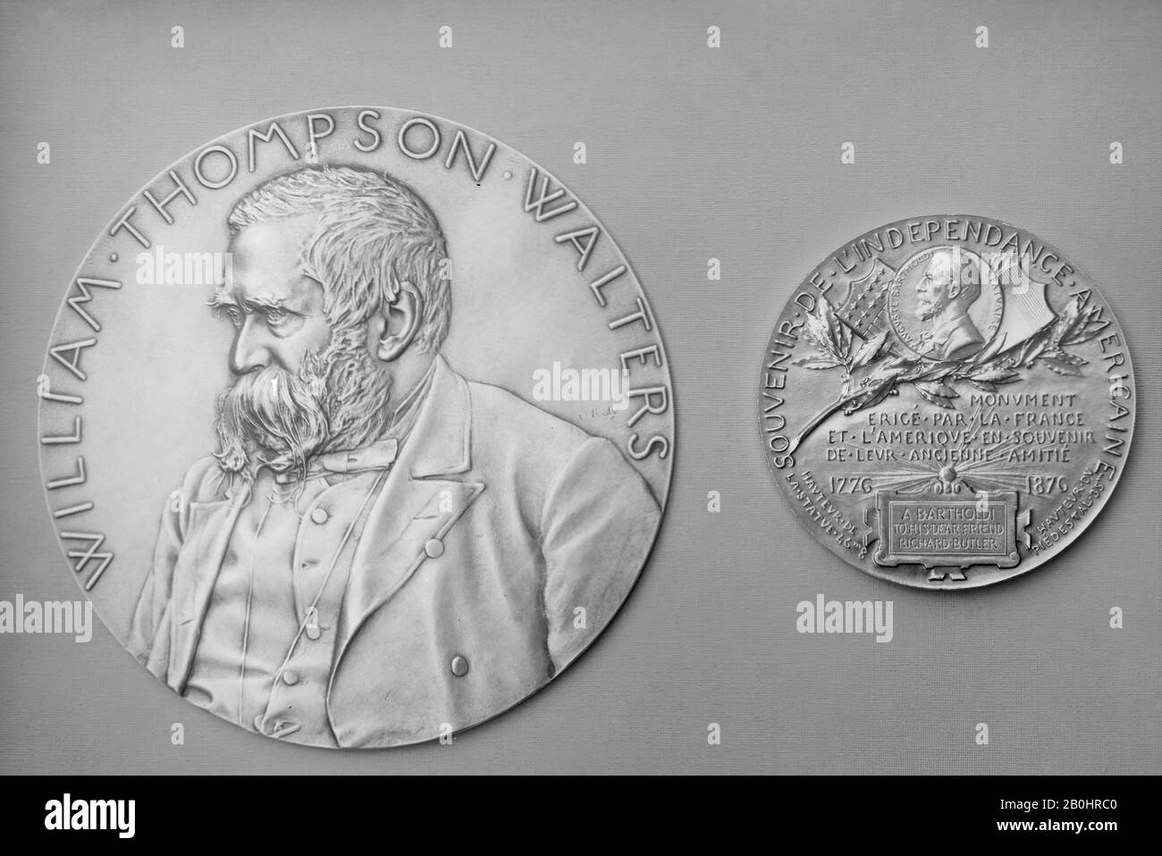Medalist: Louis-Oscar Roty, Portrait of William Thompson Walters (1819 ...