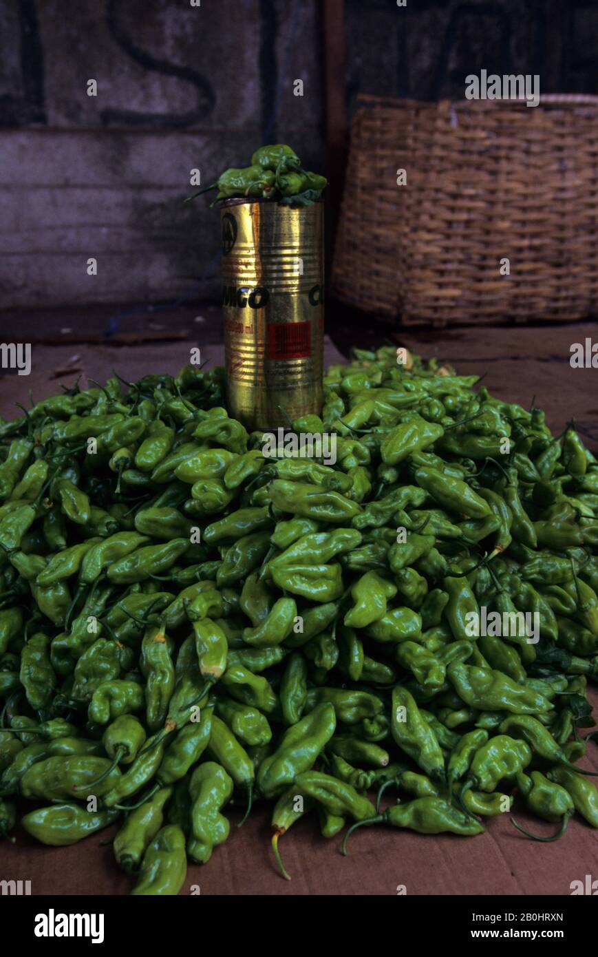 BRAZIL, AMAZON RIVER, BELEM, MARKET (VER-O-PESO), PEPPERS Stock Photo ...
