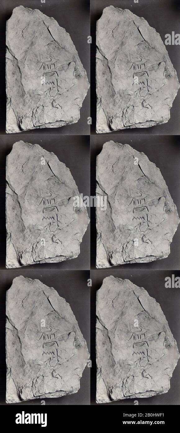 Name Stone of Senenmut, New Kingdom, Dynasty 18, Joint reign of ...