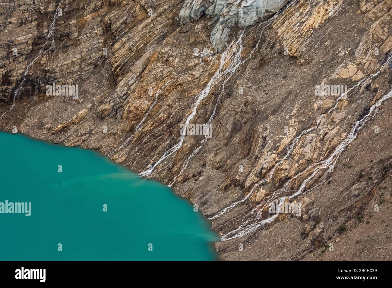 Aerial view of berg lake, british columbia, canada hi-res stock photography and images - Alamy