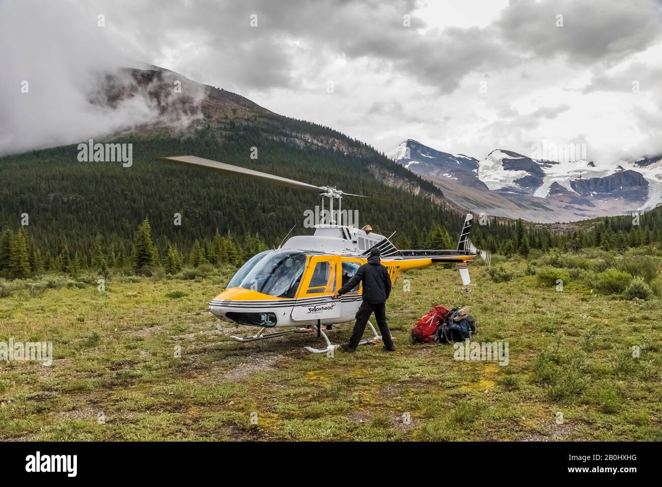 Heli hiking tour hi-res stock photography and images - Alamy