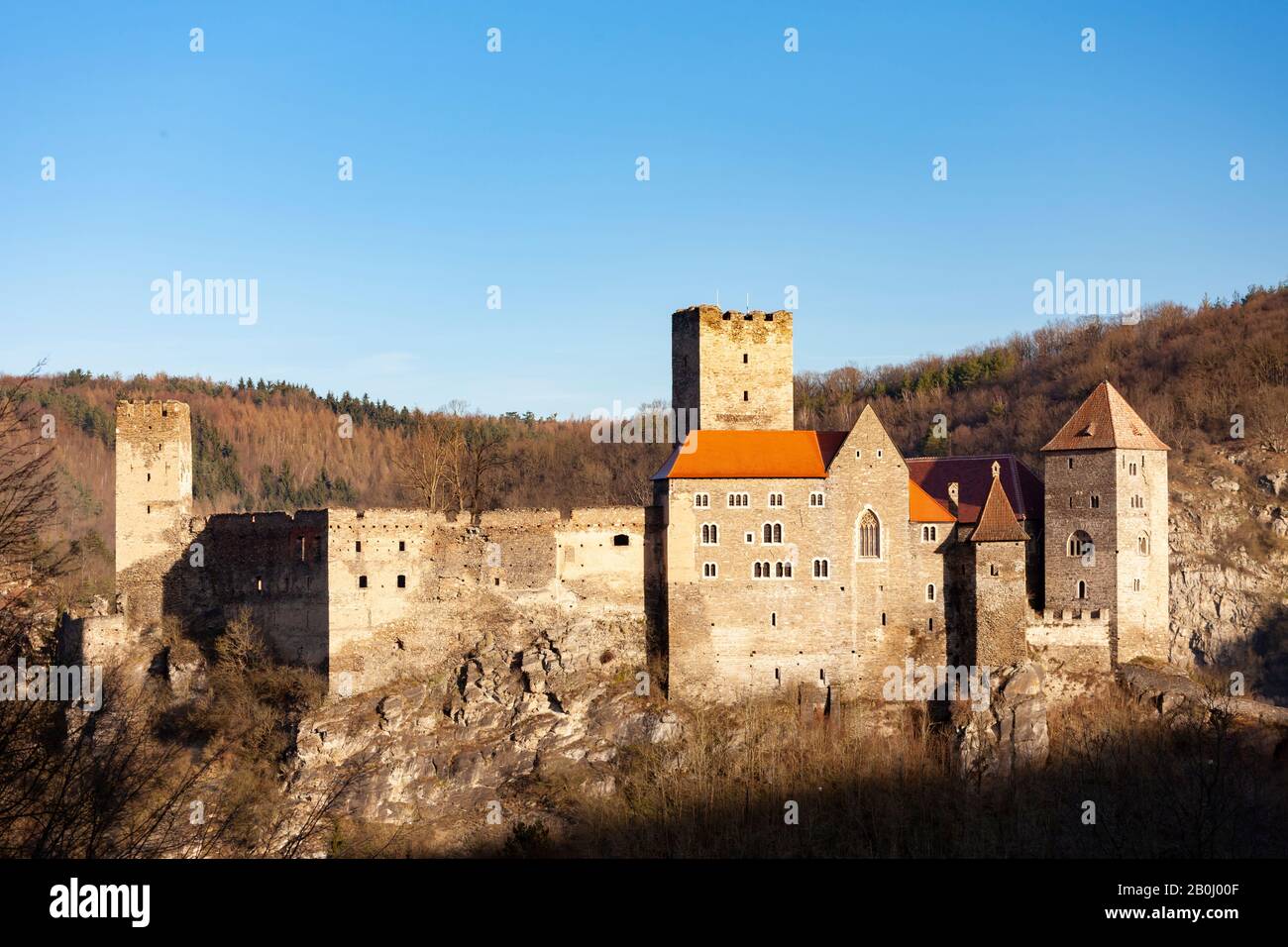 Hardegg castle in Northern Austria Stock Photo - Alamy