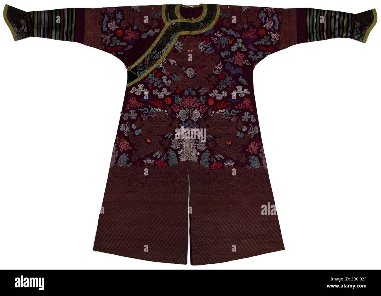 Imperial Court Robe, China, Qing dynasty (1644–1911), Date 20th century ...