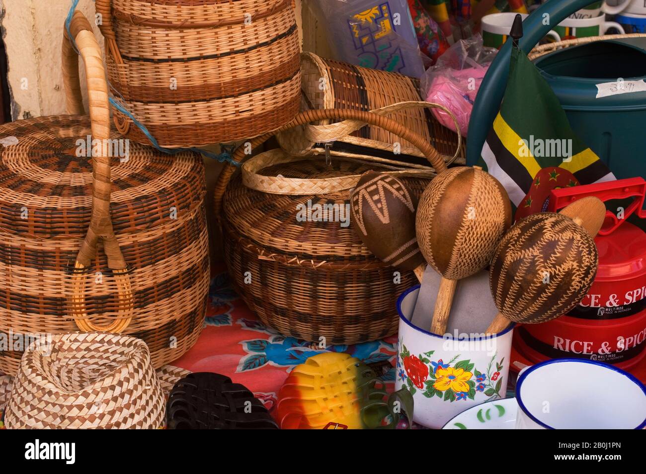 Roseau market dominica hi-res stock photography and images - Alamy