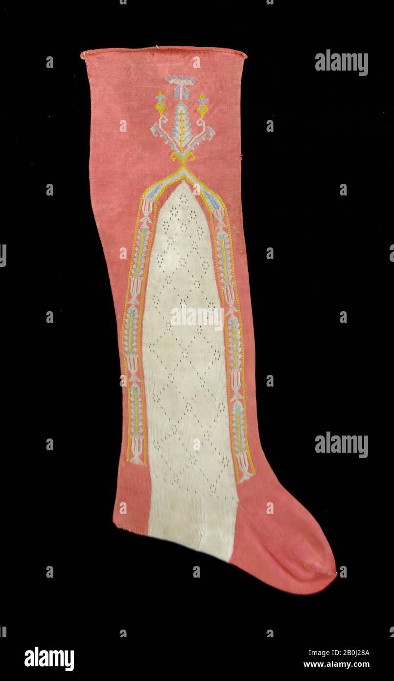 Stockings, British, first quarter 19th century, British, Silk Stock ...