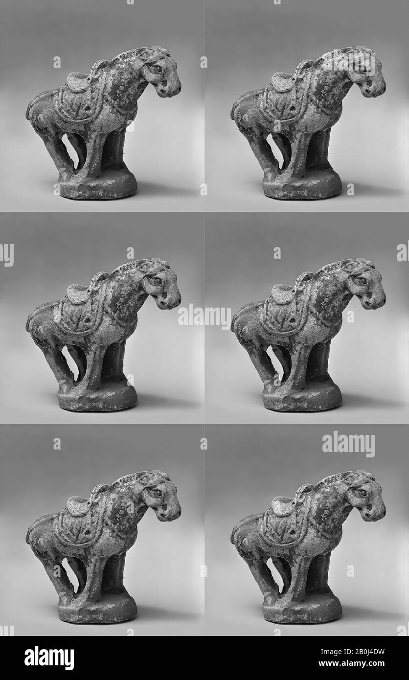 Miniature Figure of a Horse, China, Tang dynasty (618–907), Culture ...