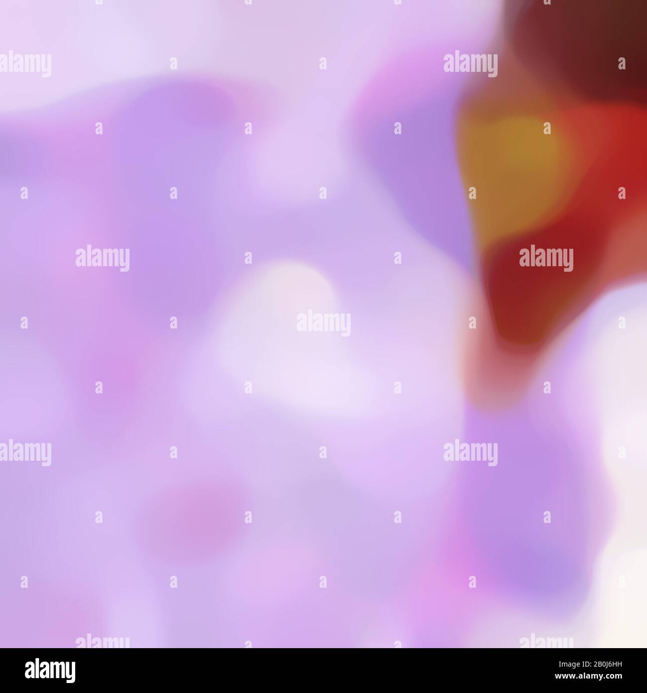 blurred square format background bokeh graphic with thistle, sienna and ...
