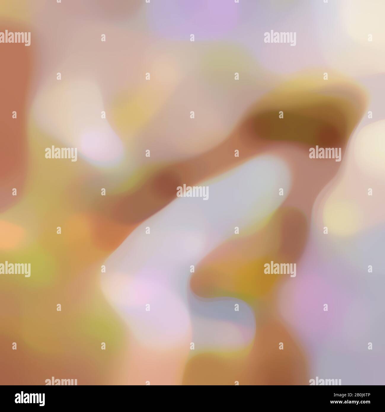 blurred iridescent square format background bokeh graphic with tan ...