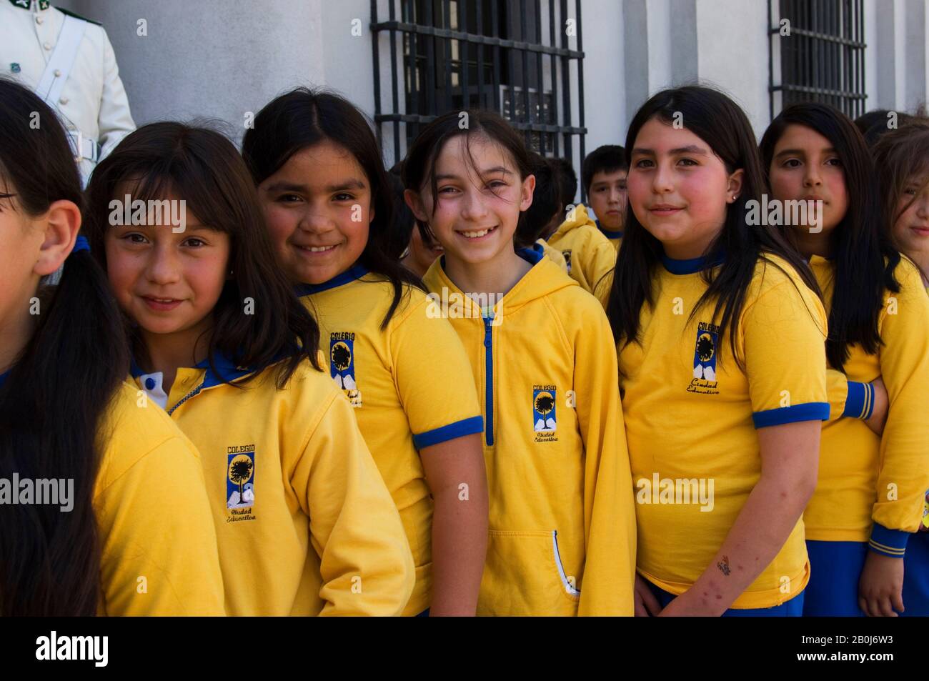 School children chile hi-res stock photography and images - Alamy