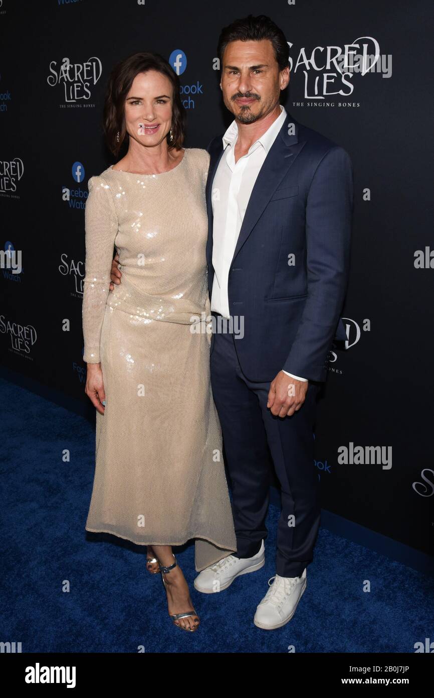 February 19, 2020, Hollywood, California, USA: Juliette Lewis and Brad ...