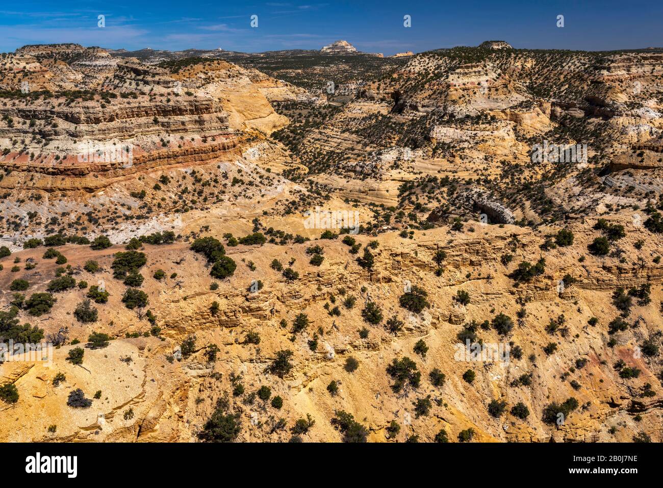 Devils Canyon, from viewpoint on I-70 Interstate Freeway, San Rafael ...