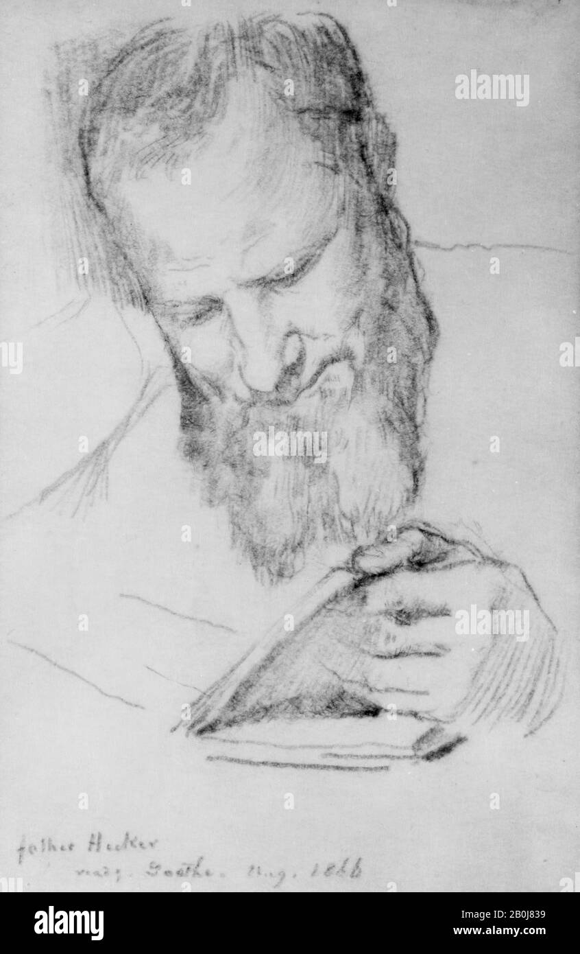 Father hecker reading goethe hi-res stock photography and images - Alamy