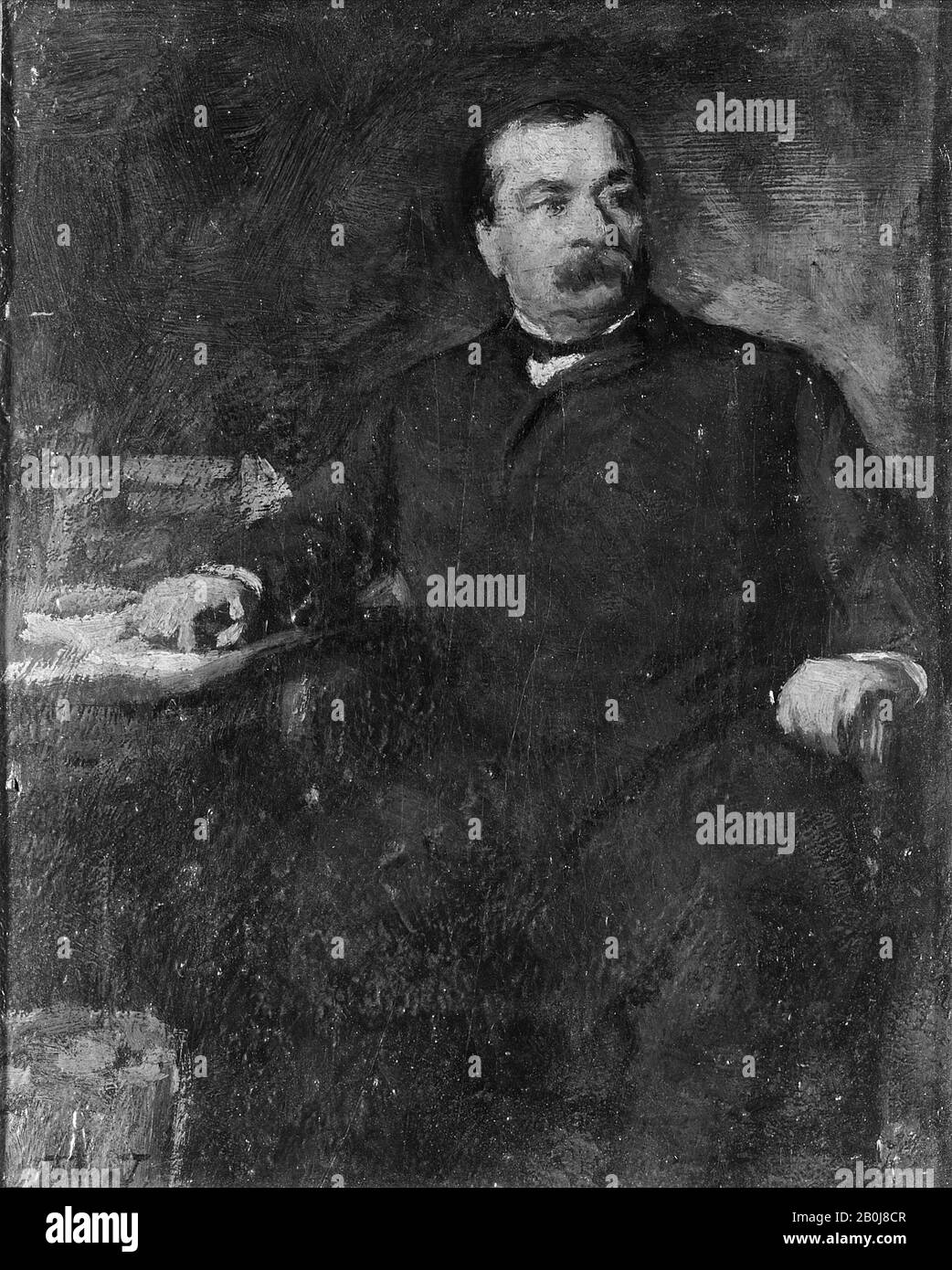 Eastman Johnson, Grover Cleveland, American, Eastman Johnson (American ...