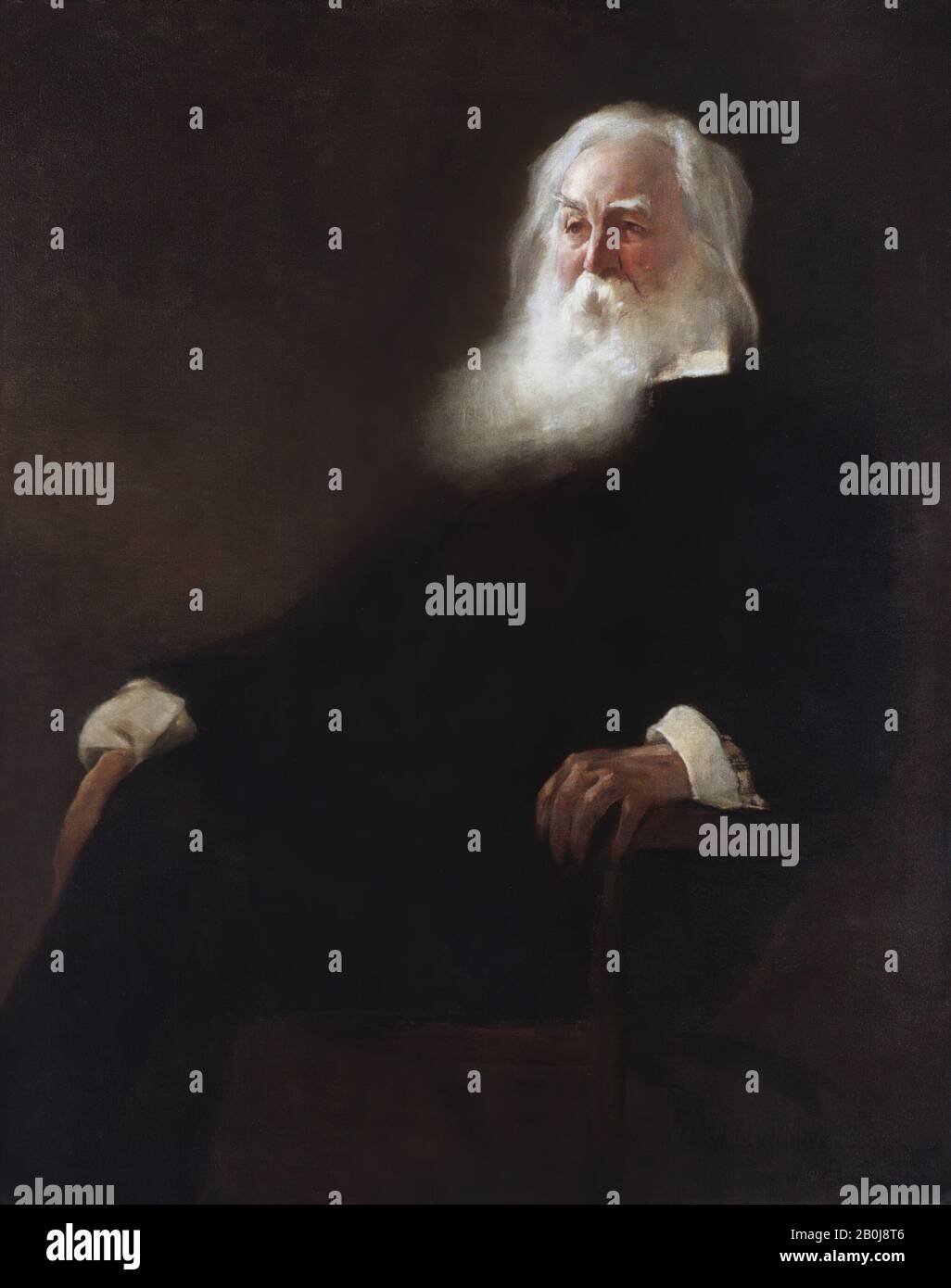 John White Alexander, Walt Whitman, American, John White Alexander ...