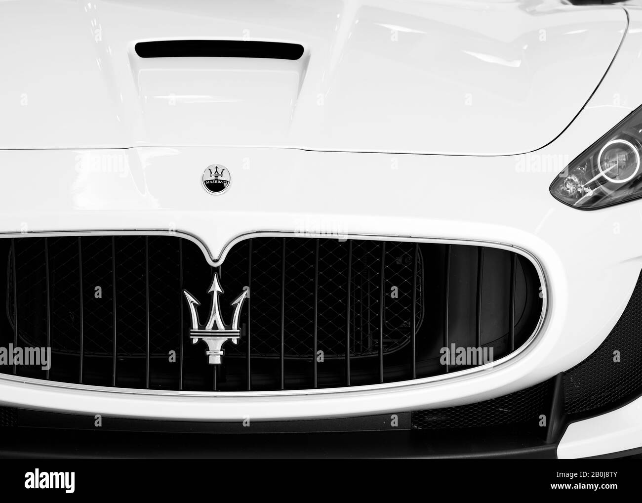 Maserati Black and White Stock Photos & Images - Alamy