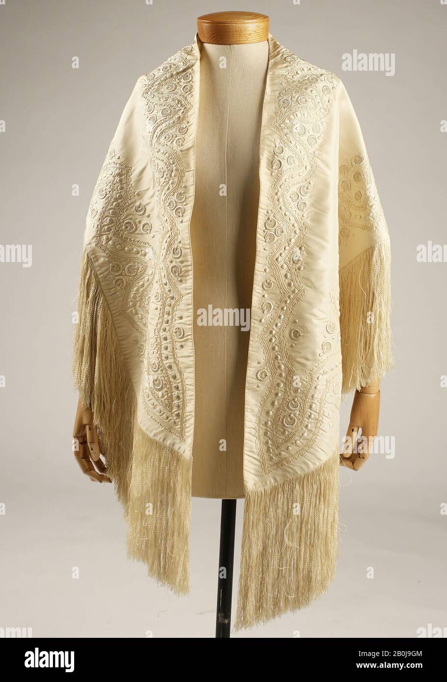 Mantle, French, 1830s, French, silk Stock Photo - Alamy