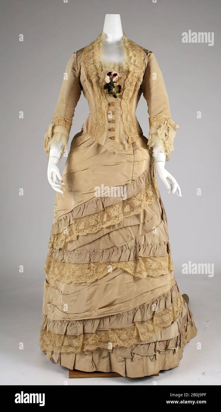 1870s dress hi-res stock photography and images - Alamy