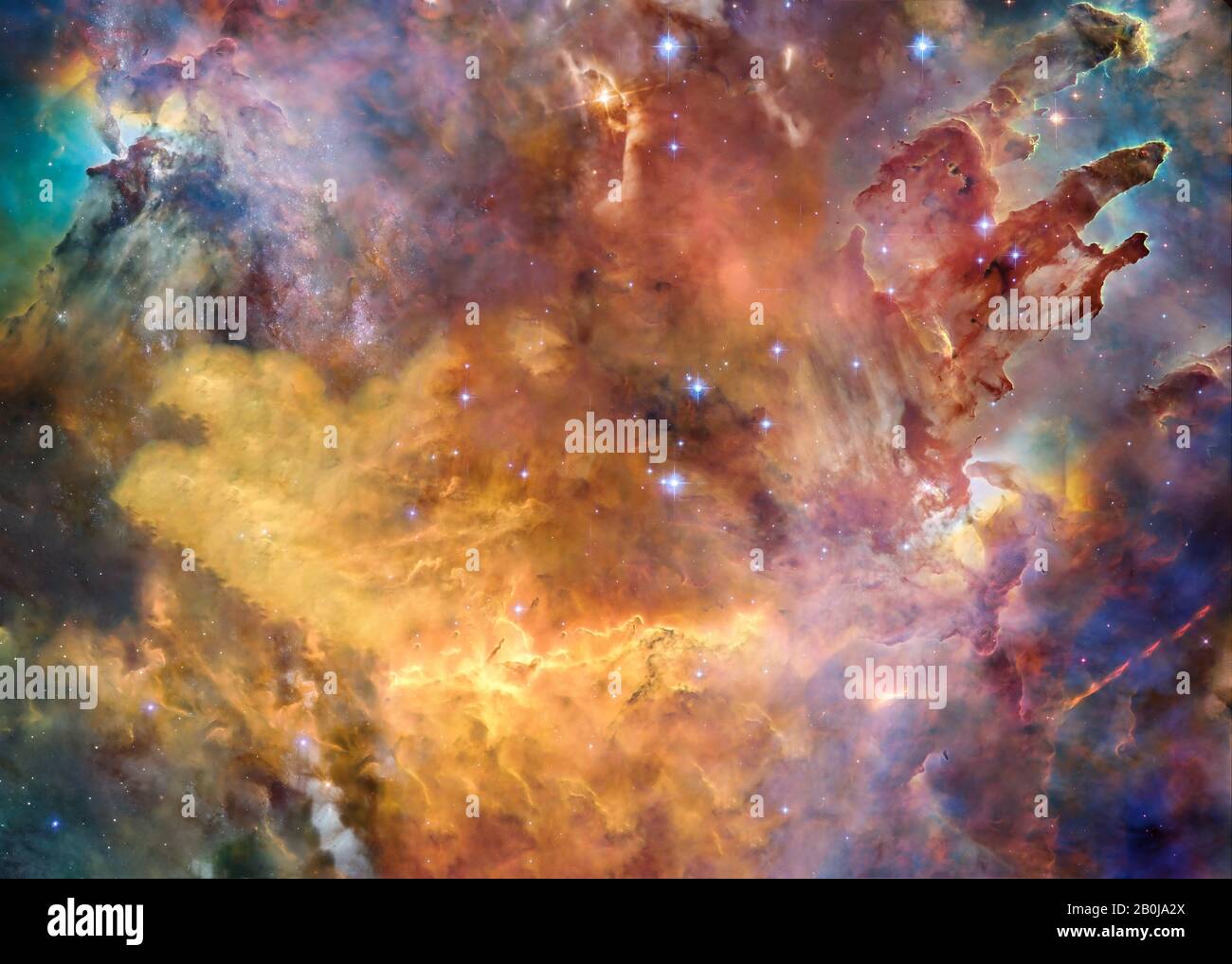 Pillars of creation hi-res stock photography and images - Alamy