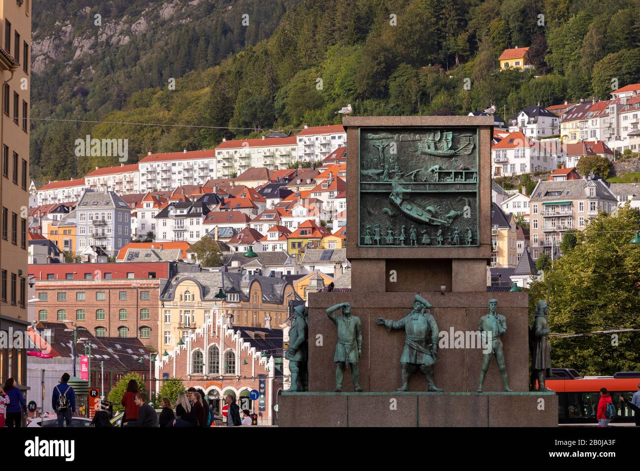 Bergen Monument High Resolution Stock Photography and Images - Alamy