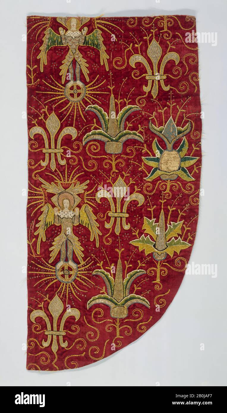 Opus Anglicanum (Chasuble), British, late 15th century, British, Silk ...