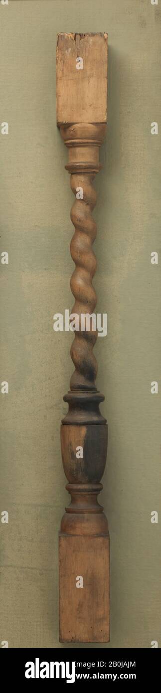 Baluster, British, late 17th–early 18th century, British, Deal, Height ...