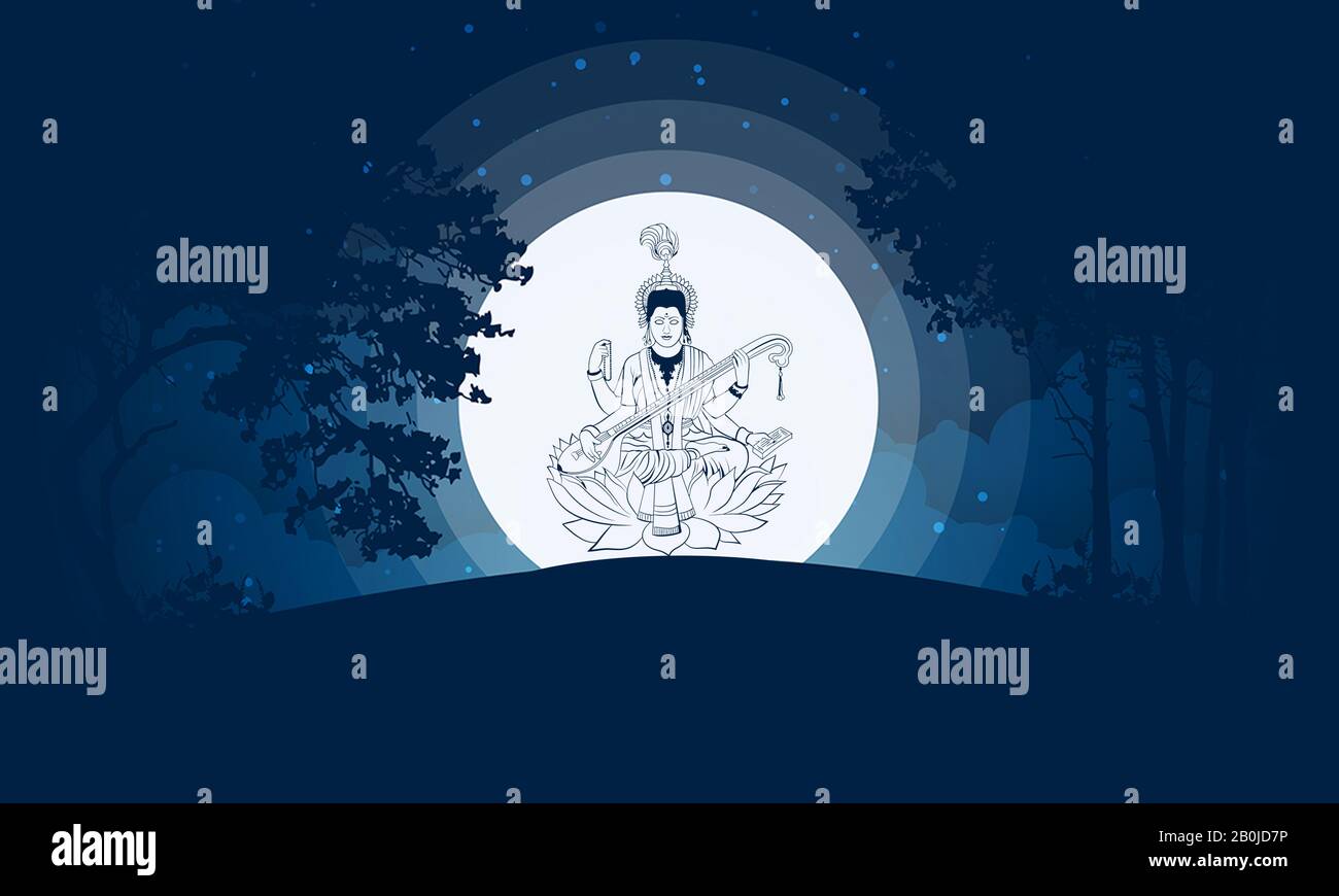 Saraswati Goddess Of Education High Resolution Stock Photography and ...