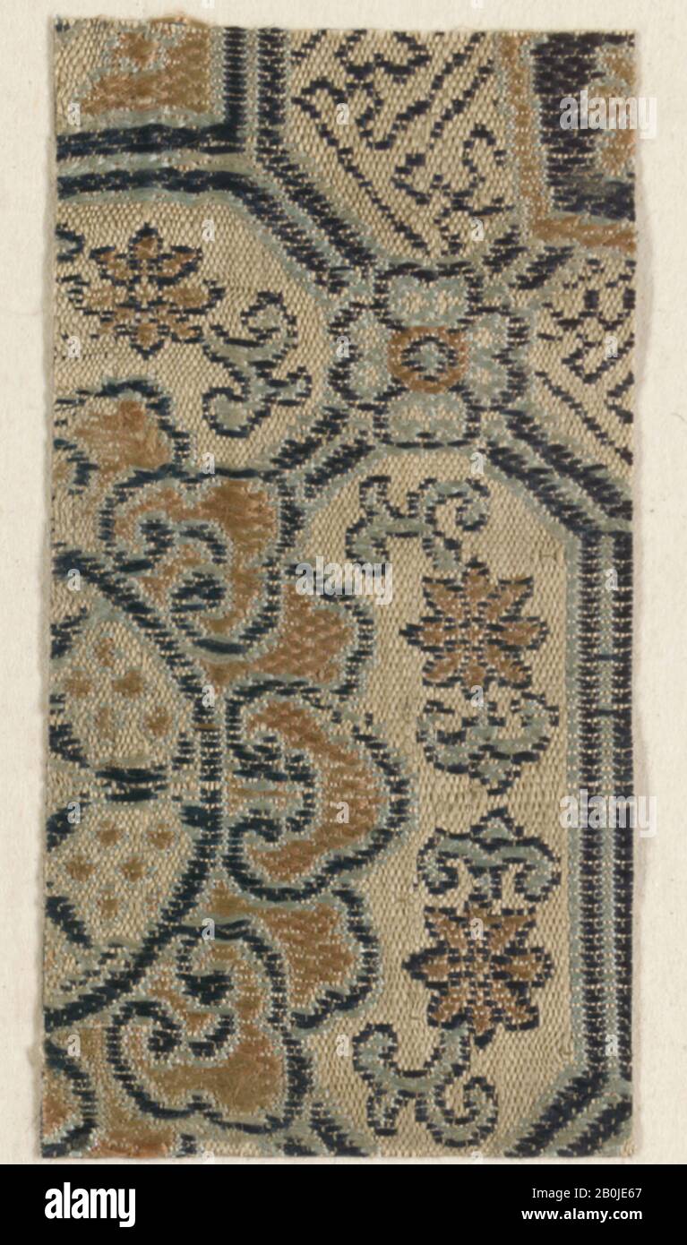 Piece, Japan, Edo period (1615–1868), Date 18th century, Japan, Silk ...